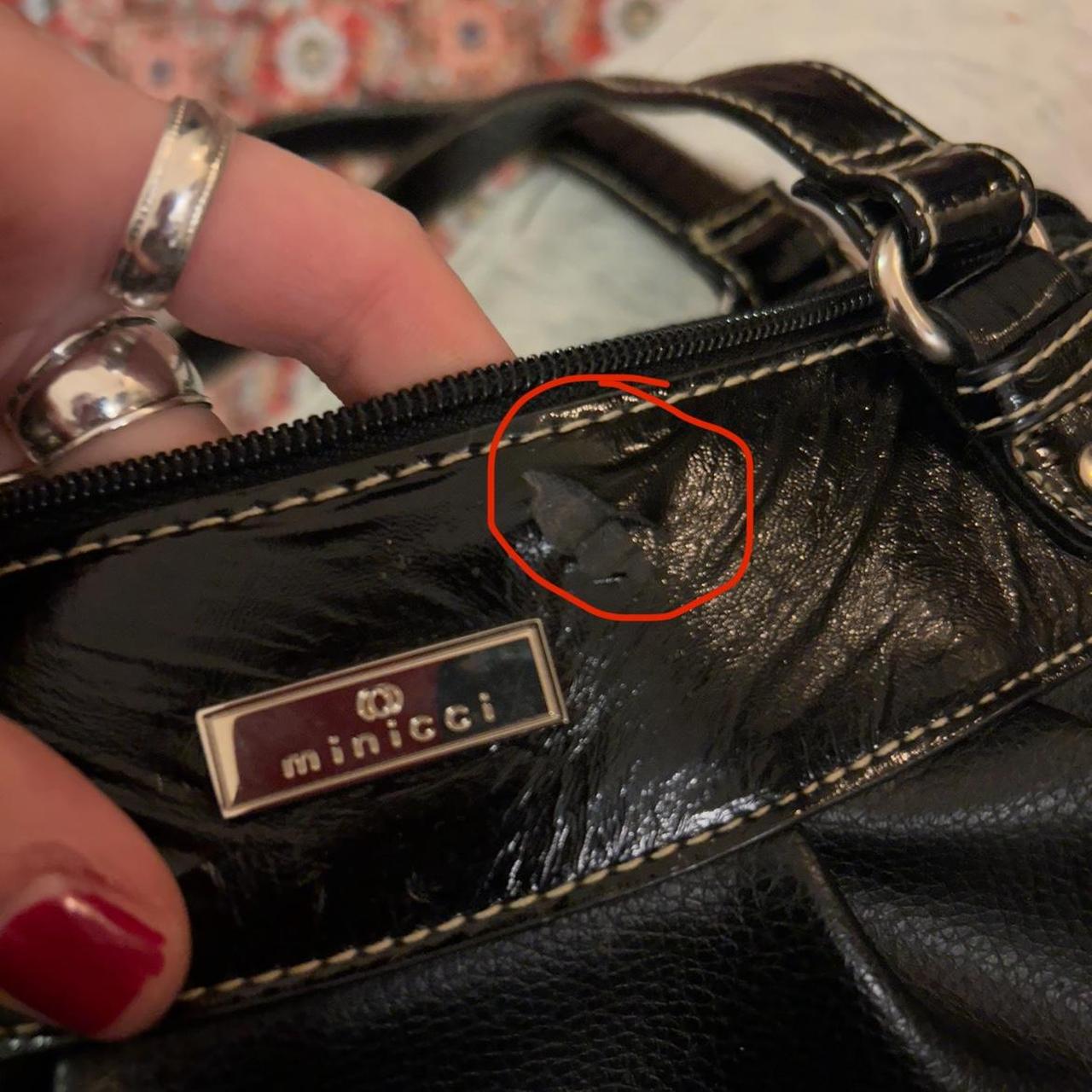 black mini purse. super cute and has a decent amount... - Depop