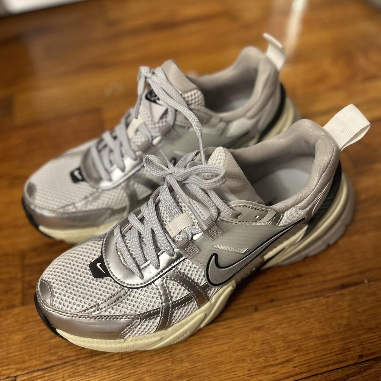 Nike women’s V2K run shoes - Depop