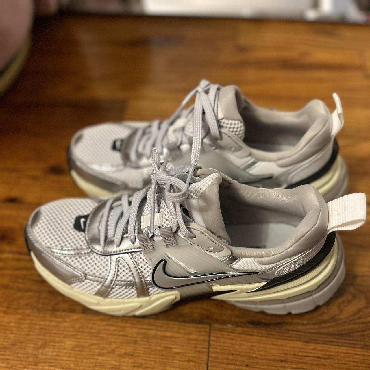 Nike women’s V2K run shoes - Depop