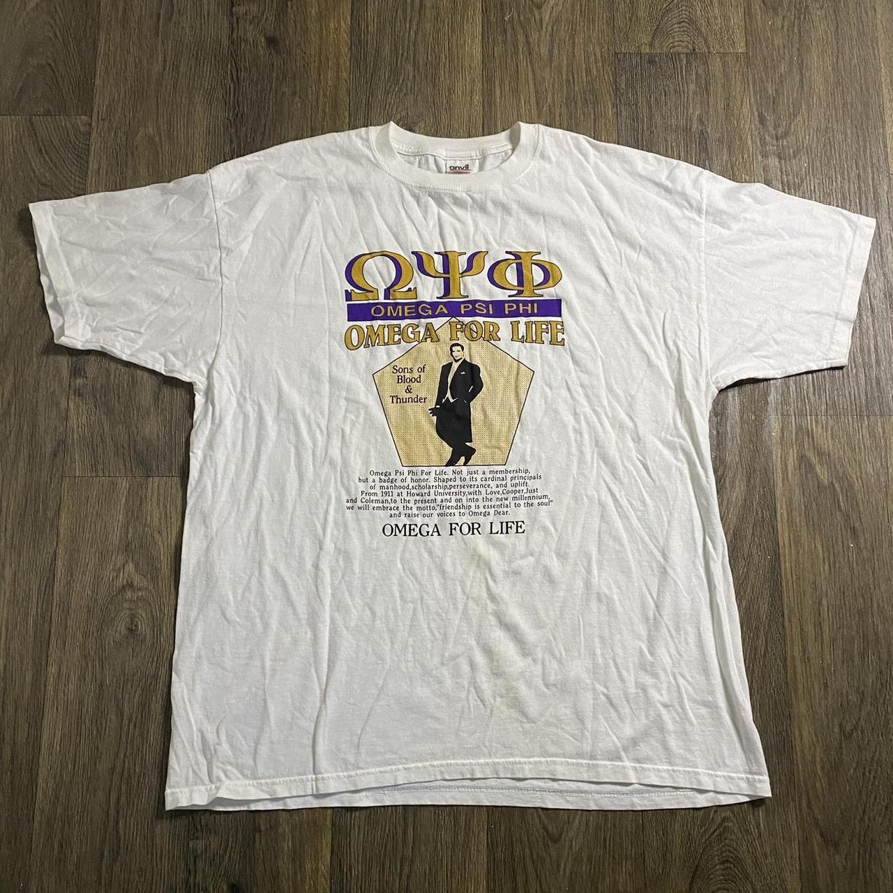 Vintage Omega Psi Phi Omega for Life African... - Depop