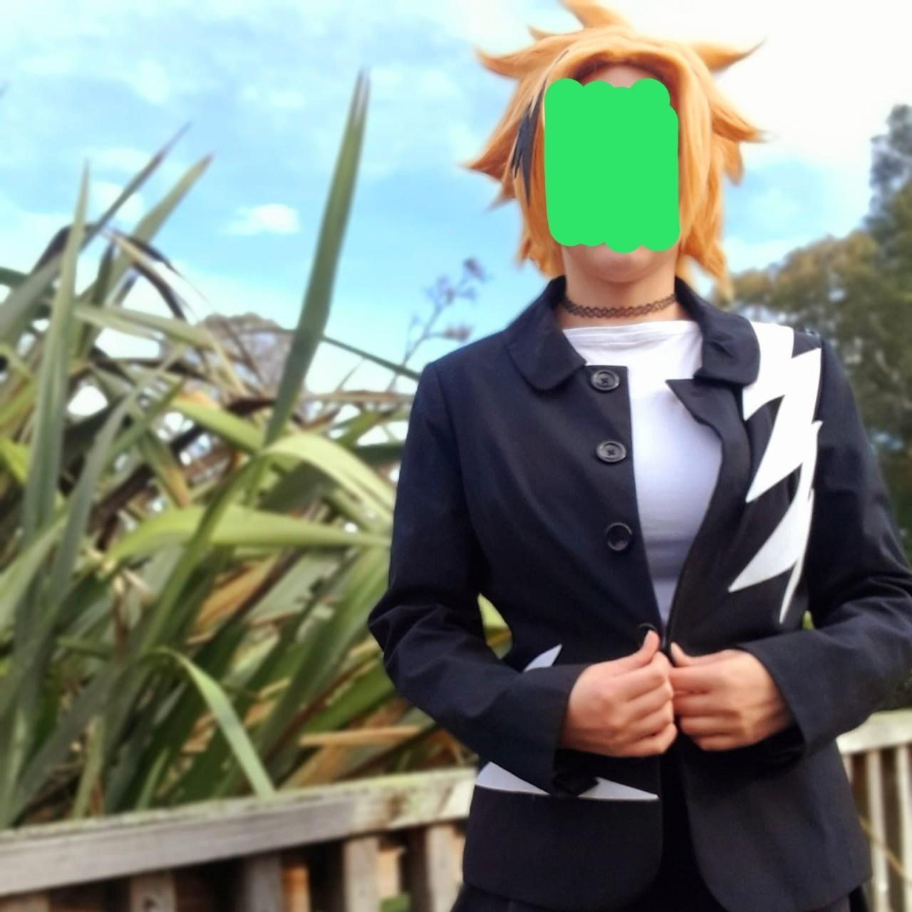 Complete MHA female Denki Kaminari cosplay $100,... | Depop