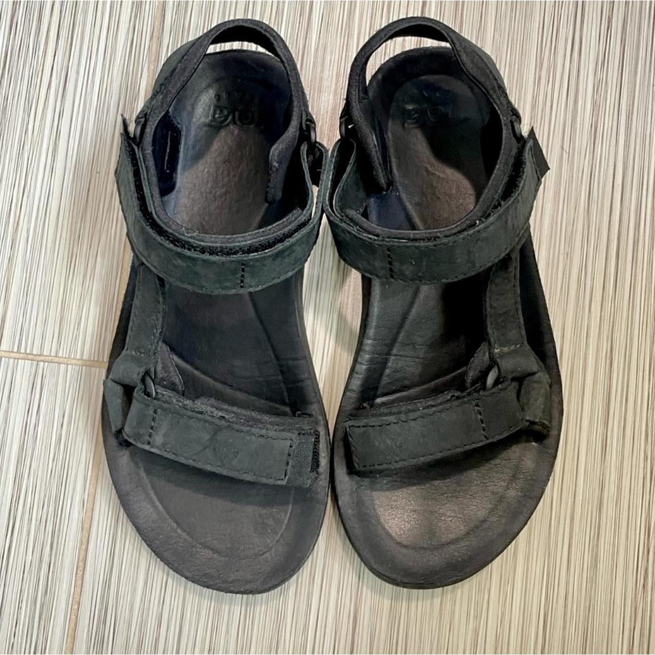 Real leather Tevas -Teva universal strapping... - Depop