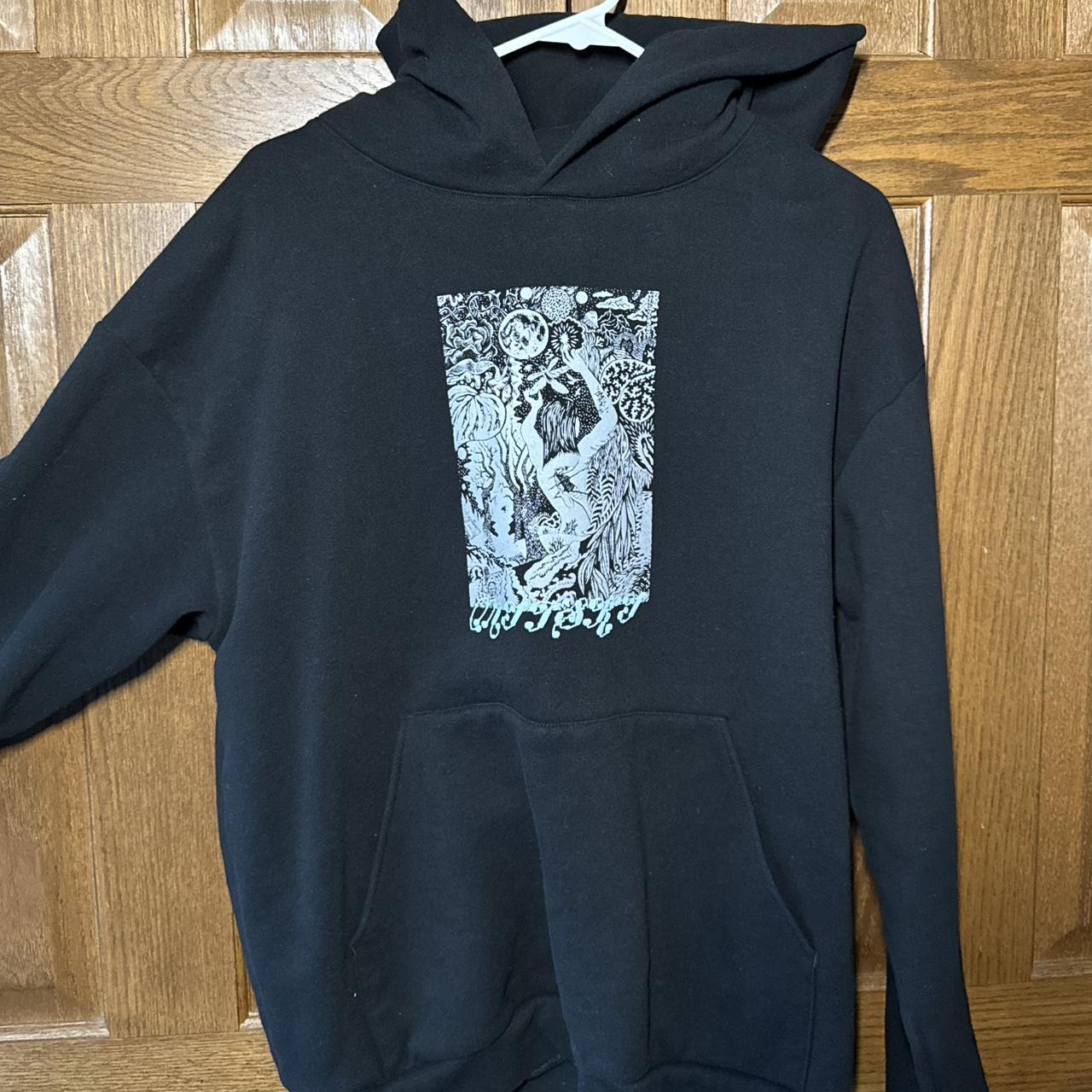 MITSKI authentic merch. Black and white Hoodie... | Depop