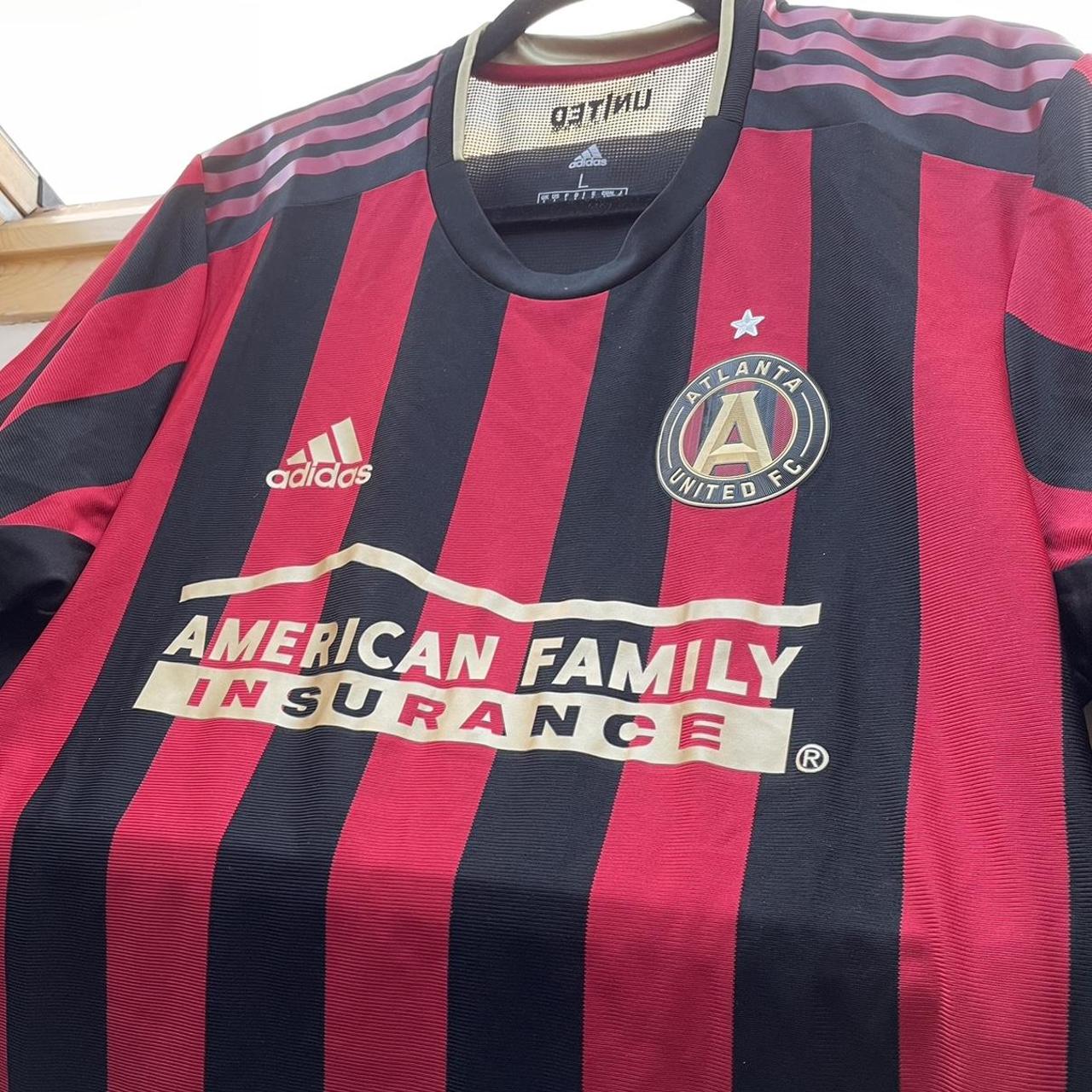 Atlanta United Home Football Shirt 2019-20 Adidas... - Depop