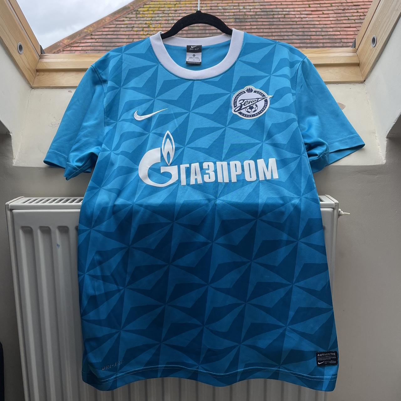 Zenit St. Petersburg Home Shirt 2011-12 Nike Made... - Depop