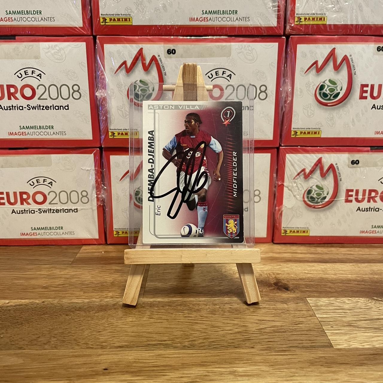 Authentic Eric Djemba-Djemba Hand Signed Card Shoot... - Depop