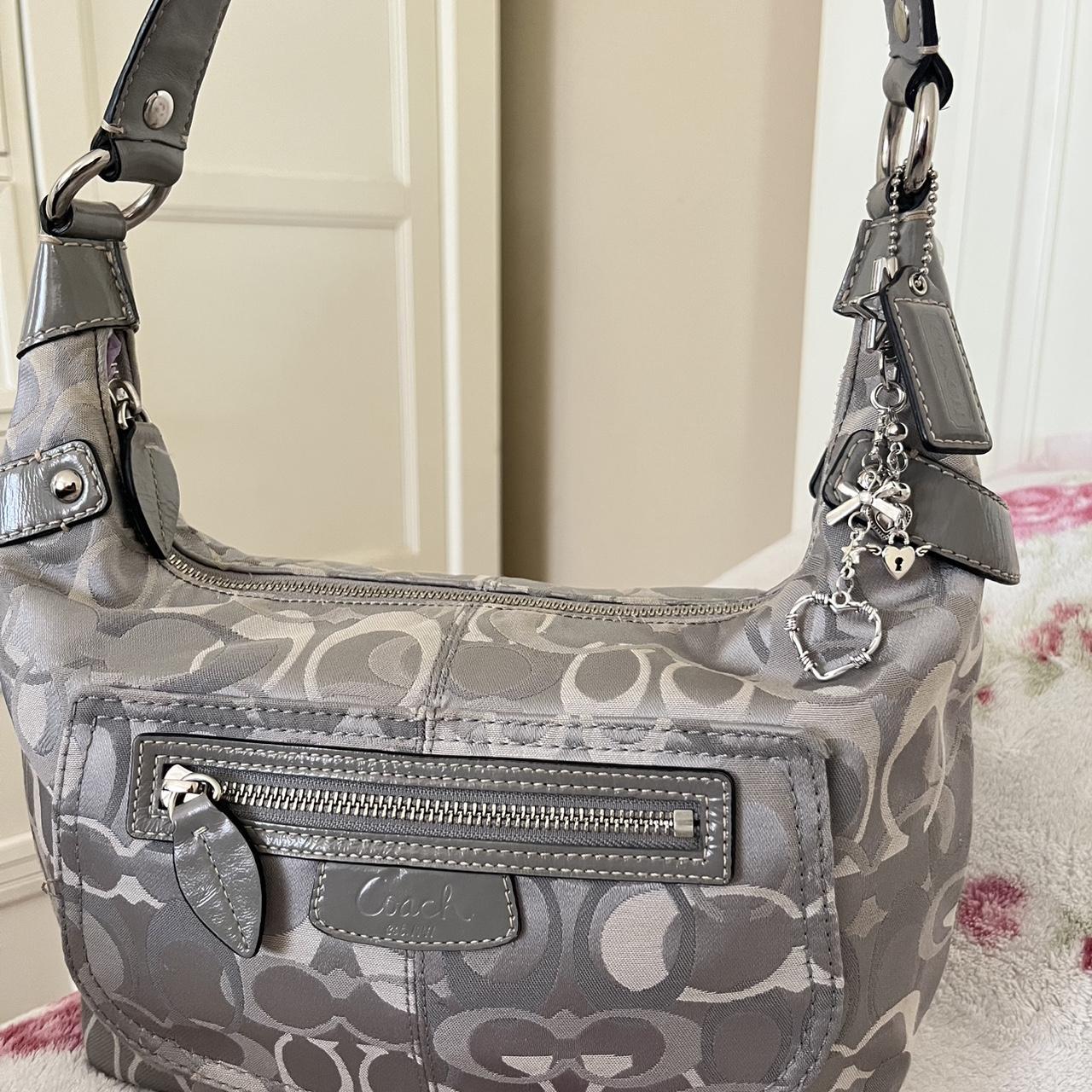 y2k coach shoulder bag 💟 charms + stickers are gifts... | Depop