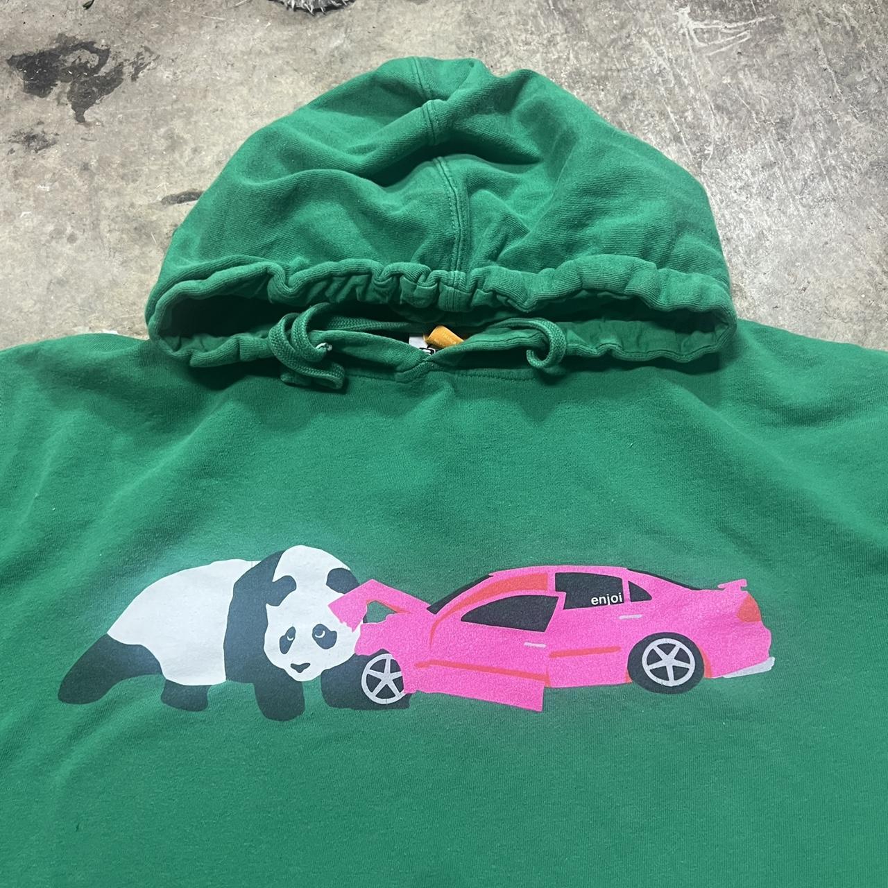 Enjoi skateboards hoodie size L light stain in middle. - Depop