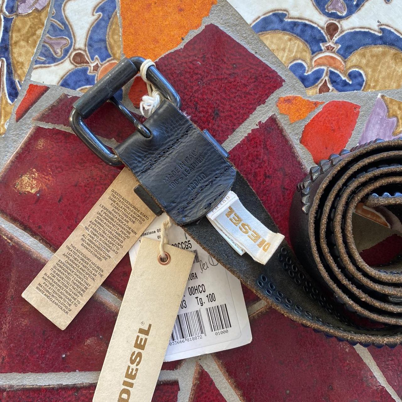 VINTAGE DIESEL BELT really cool diesel belt from... - Depop