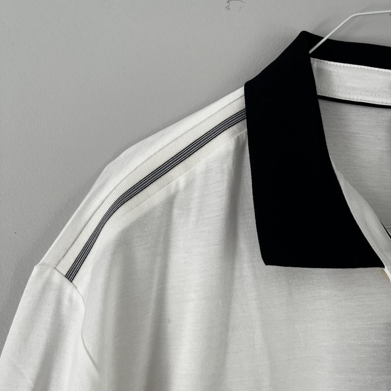 New Hugo Boss white polo SIZE: 4XL - Depop