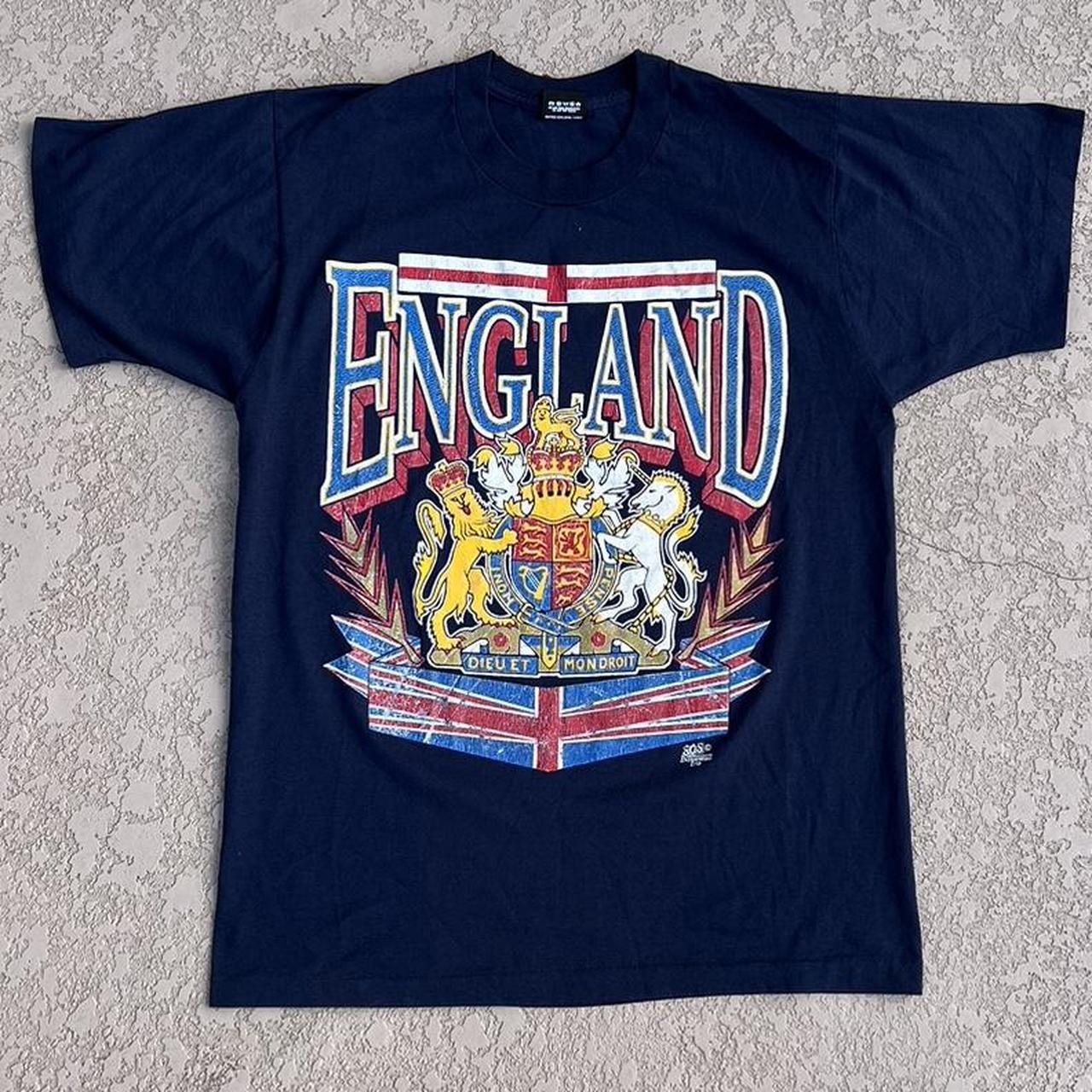 Vintage 90s England Shirt Insane vintage 90s... - Depop