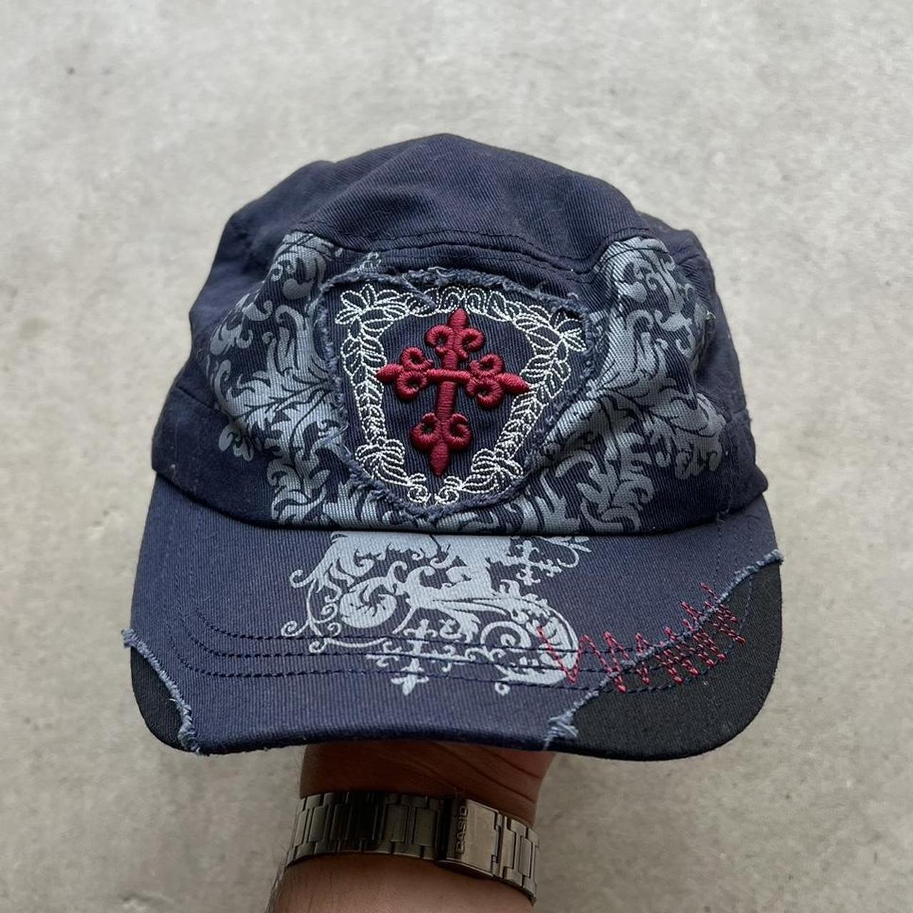 Y2K Affliction Style Hat Dope Y2K alt grunge skater... - Depop