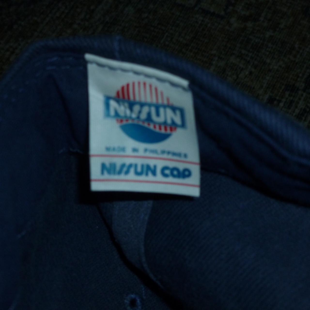 Navy flatbrim American Polywater... | Depop