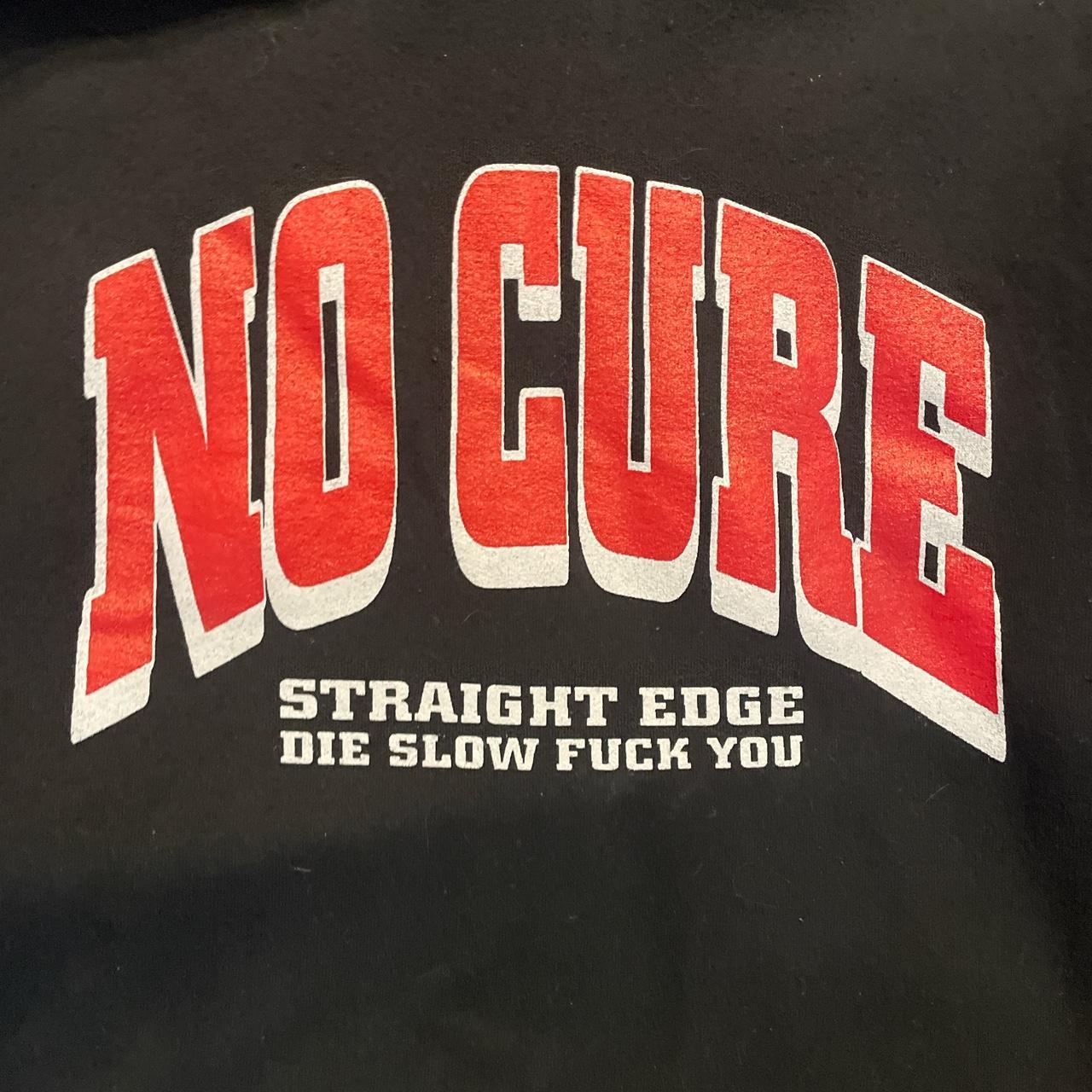 no cure straight edge size xl #straightedge #nocure... - Depop