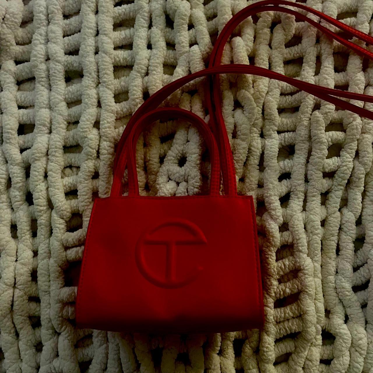 Red Telfar mini bag #TelfarBag | Depop
