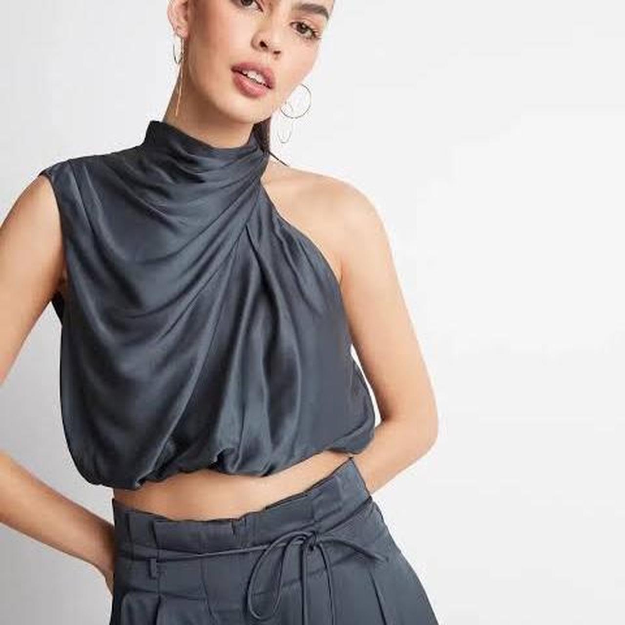 Sheike Gracie satin top -will steam before sending... - Depop