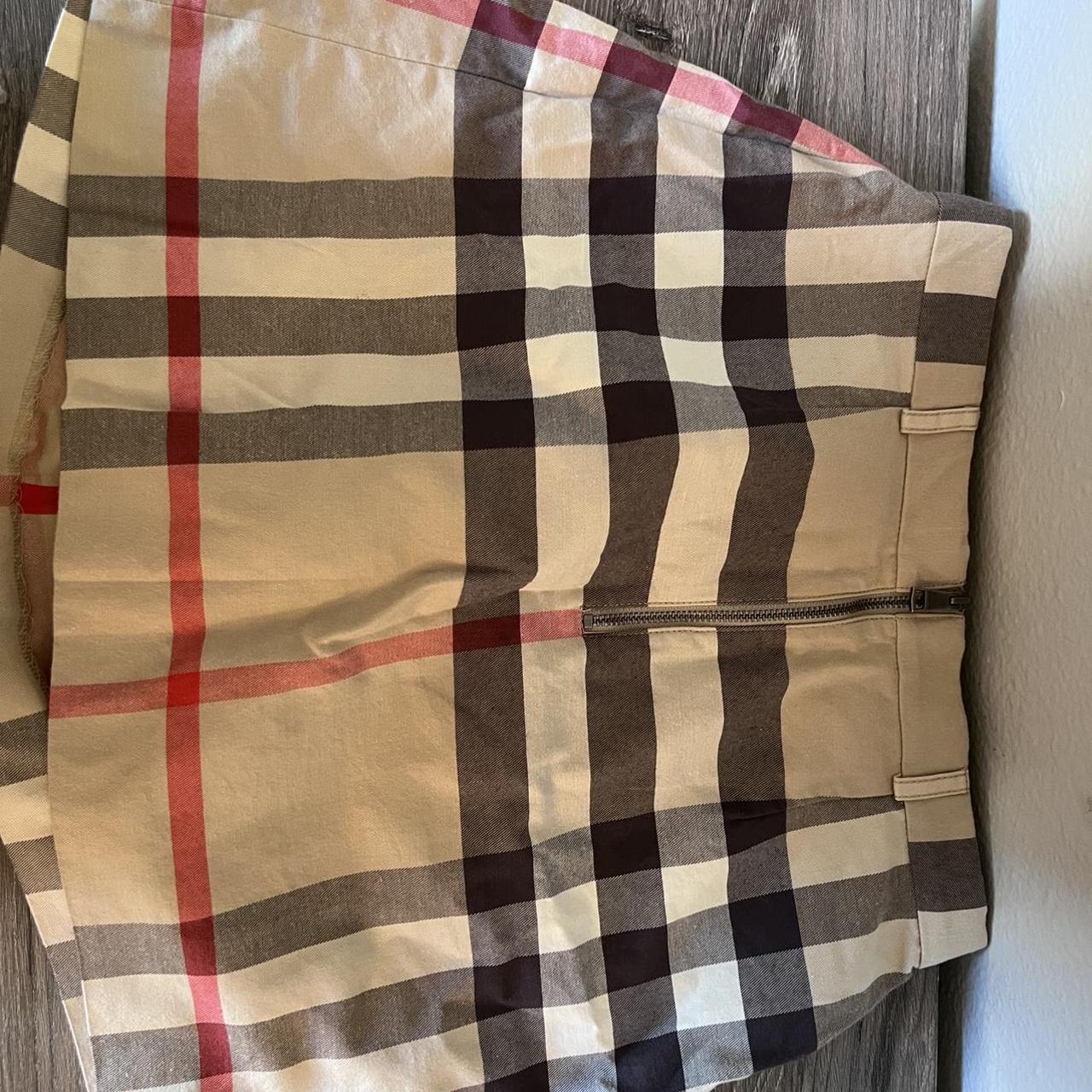 Burberry London nova check mini skirt Size 12y 152cm... - Depop