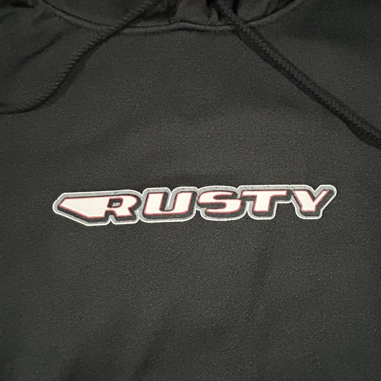 Rusty Black Hoodie ⚫️ Rare Rusty Black Hoodie. This... - Depop