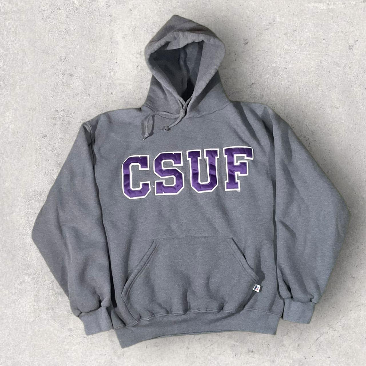 Vintage Cal State Fullerton Hoodie – Russell... | Depop