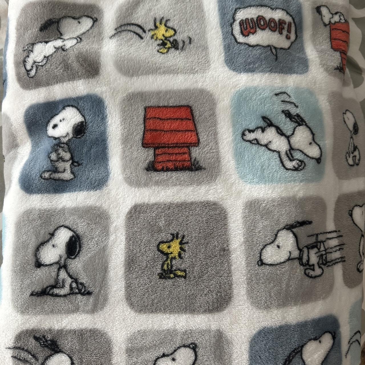 snoopy blanket. peanuts blanket. peanuts snoopy... | Depop