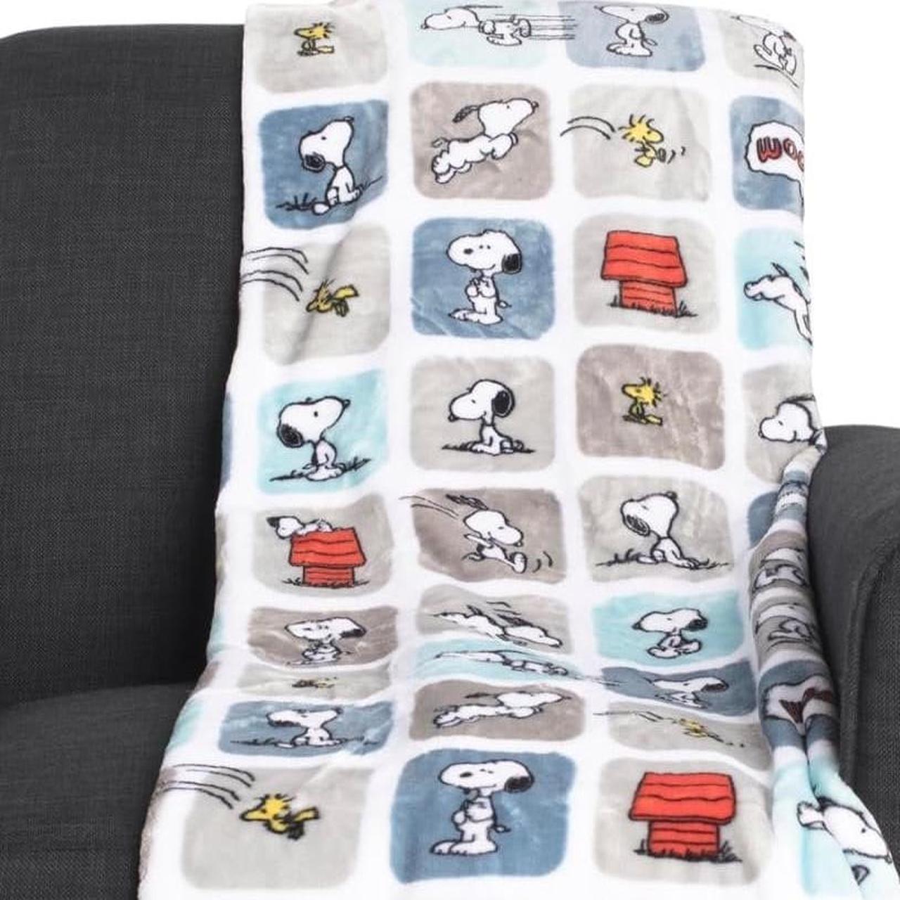 snoopy blanket. peanuts blanket. peanuts snoopy... | Depop