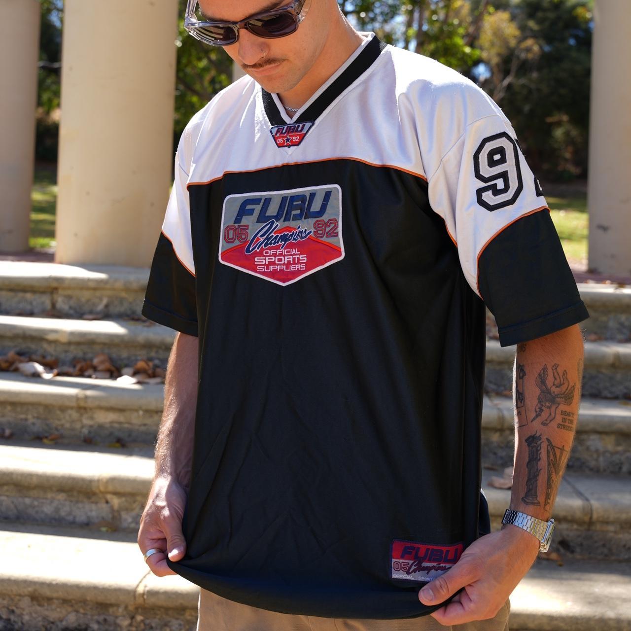 FUBU sports jersey - Depop