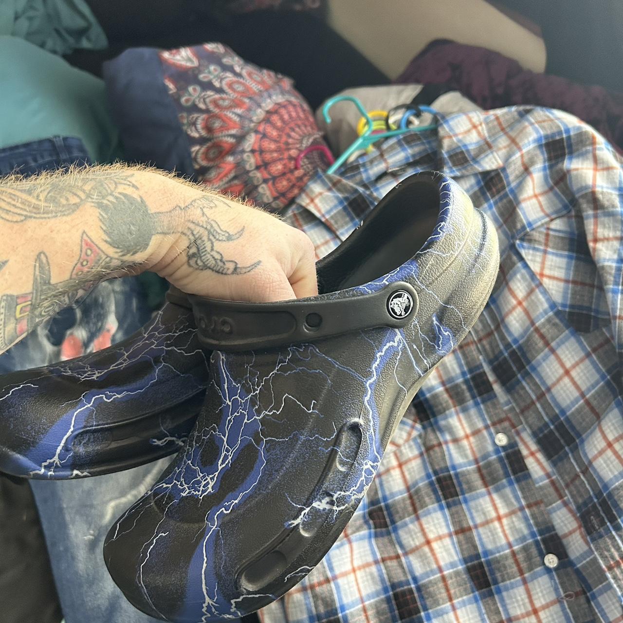 Crocs work shoes with anti slip foot gripping size... - Depop