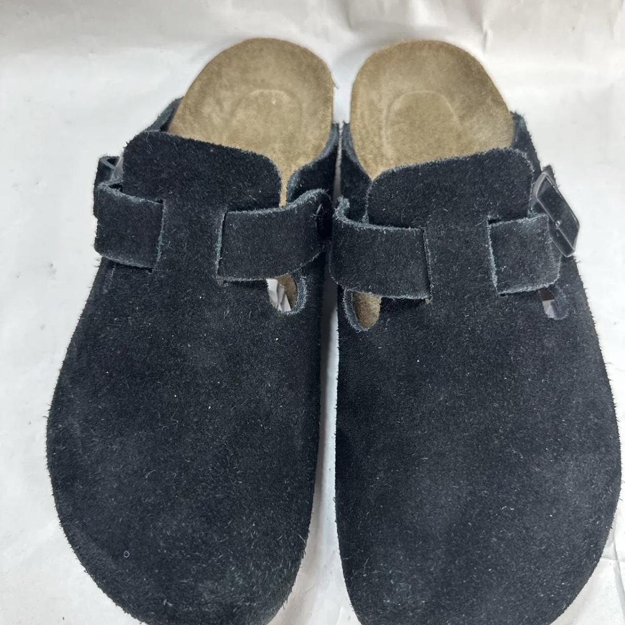 Boston Clogs Birkenstocks, worn but still very good... - Depop