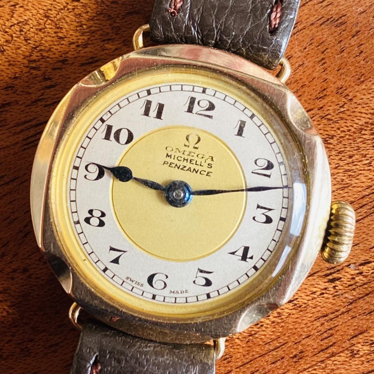 1928 9K GOLD OMEGA COCKTAIL WATCH. MICHELLE’S... - Depop