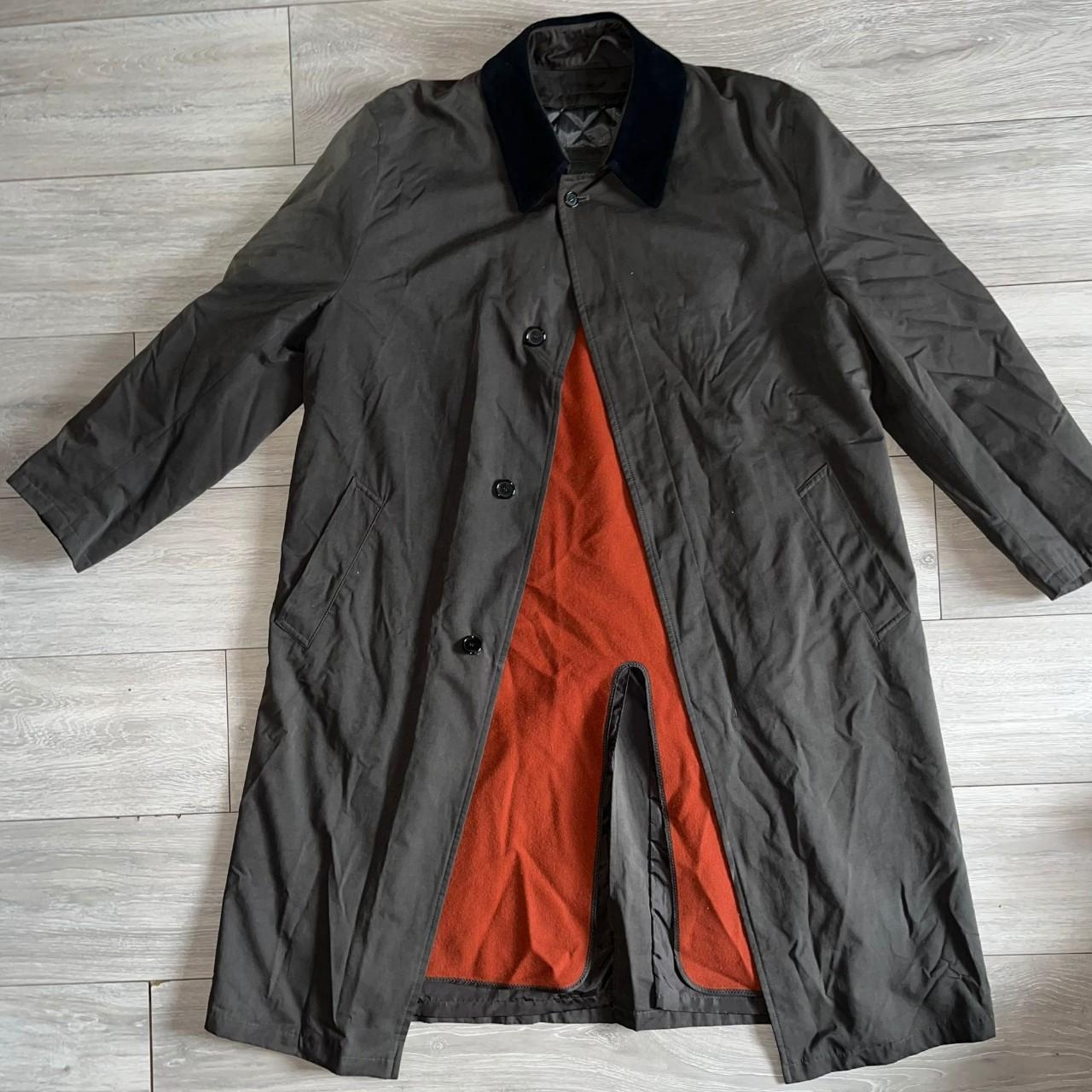 BUGATTI Lined trench coat Grey colourway Size... - Depop