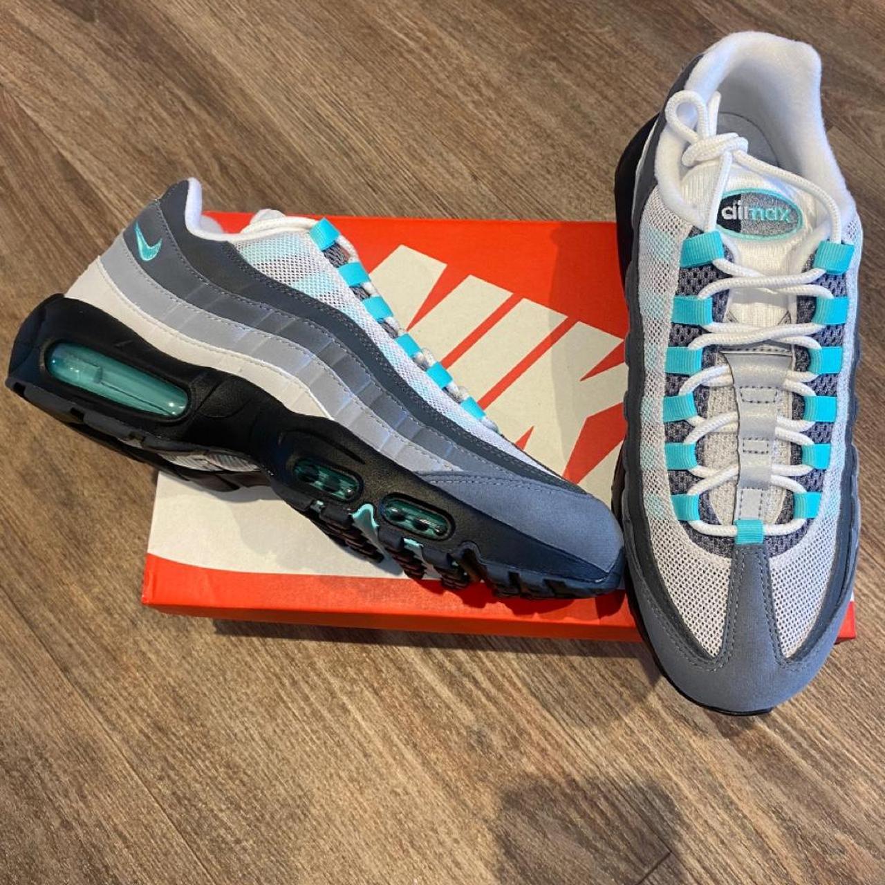 Mike Air Max 95 Hyper Turquoise UK7 | BNIB 🔥 - Depop