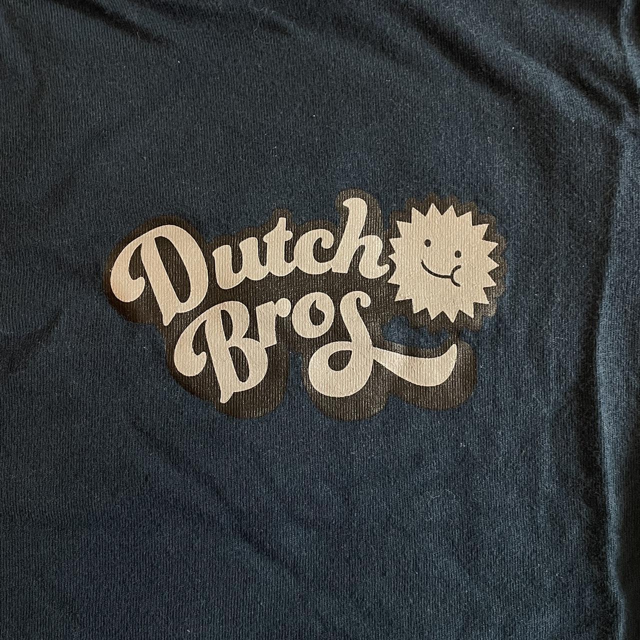 Navy blue Dutch Bros t shirt Medium #dutchbros... - Depop