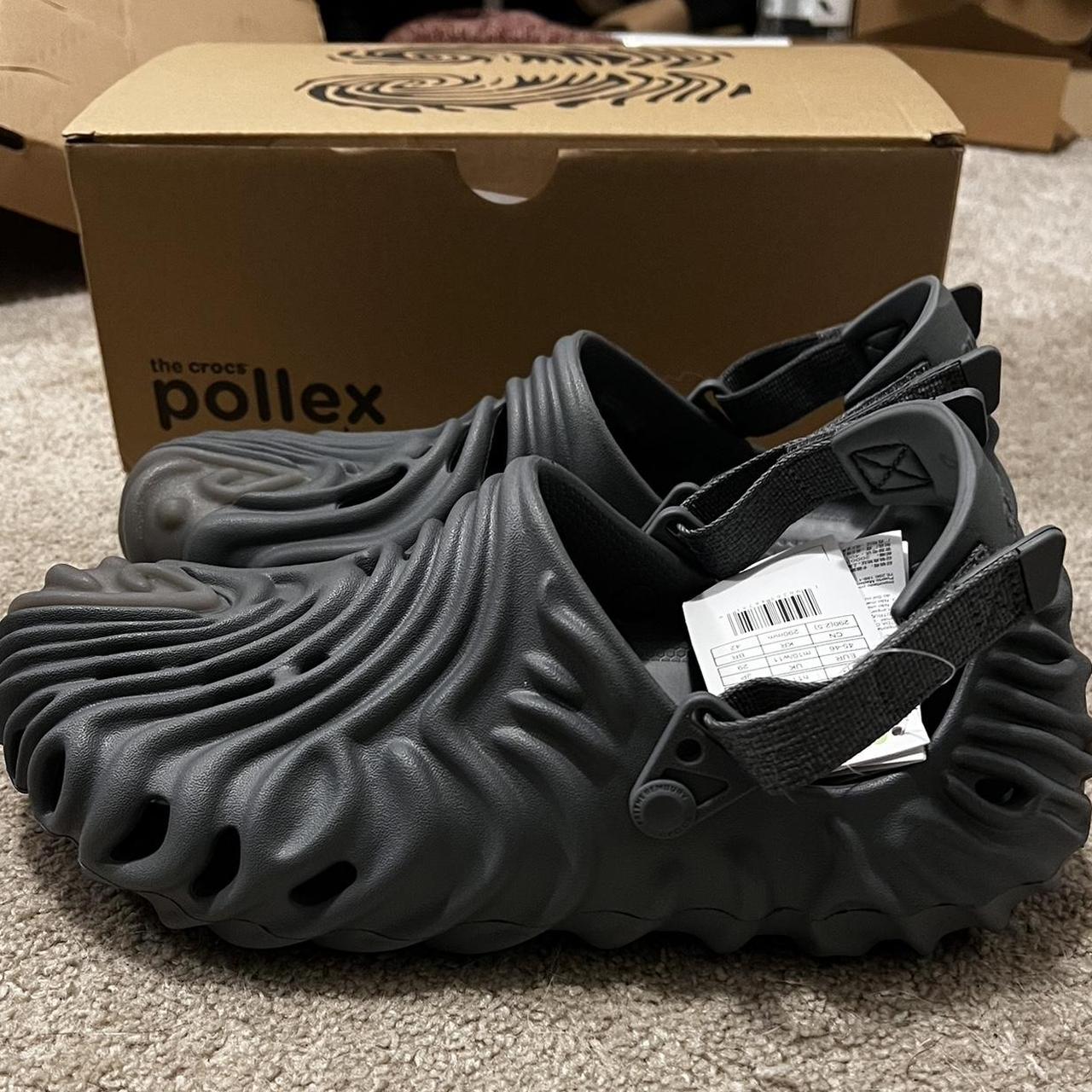 Crocs x Salehe Bembury Pollex Clogs GRAY M size 11... - Depop