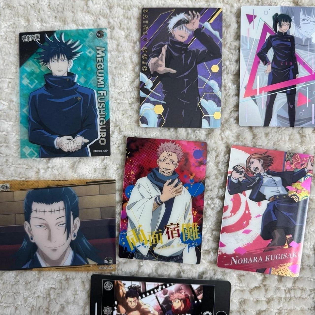 Jujutsu Kaisen anime trading cards Gojo... | Depop