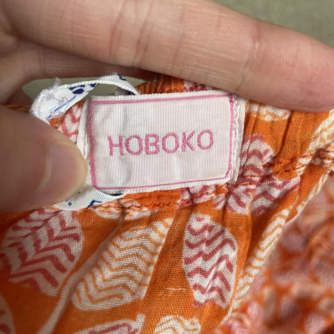 MESSAGE BEFORE BUYING Hoboko orange maxi skirt... - Depop