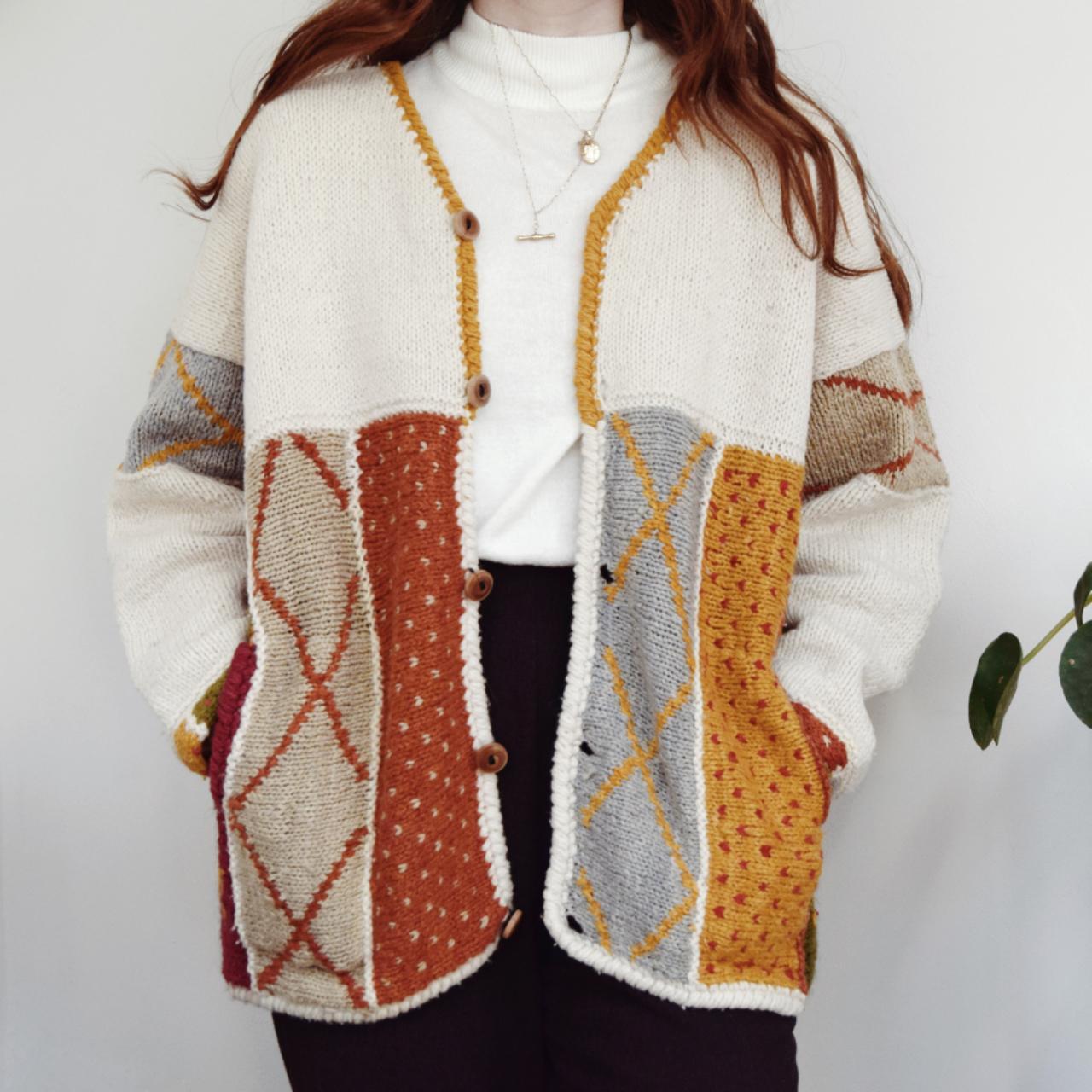 American Vintage Women's multi Cardigan | Depop