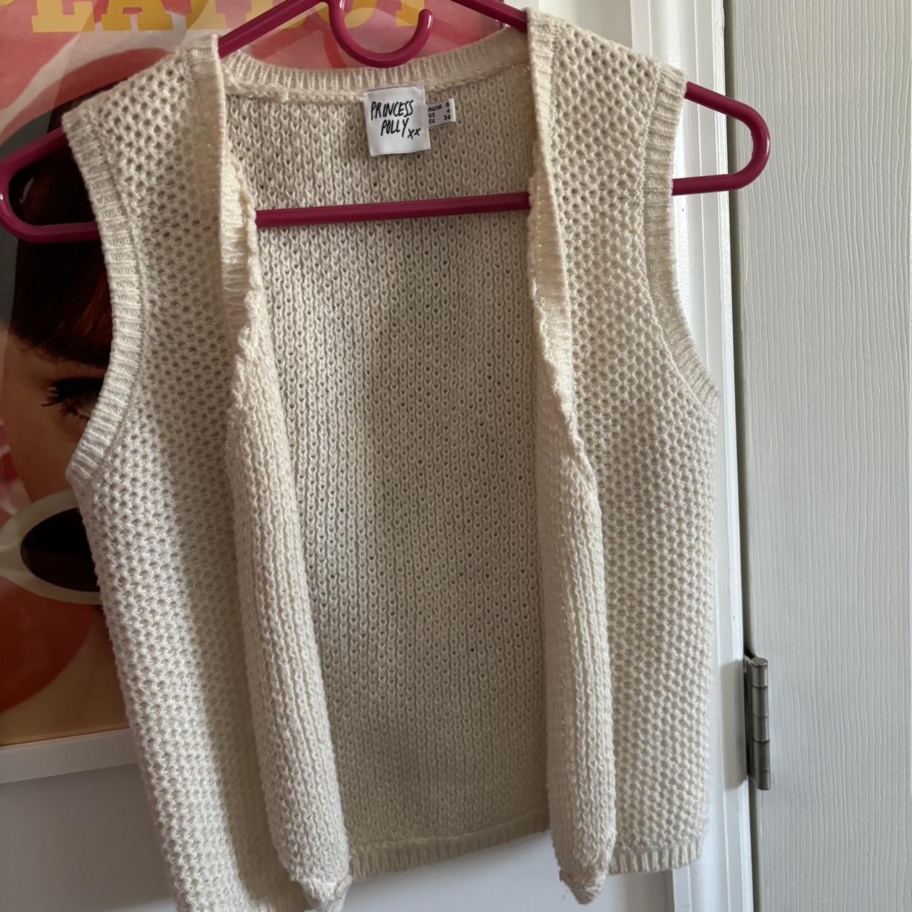 Princess Polly crochet vest Worn a couple of... | Depop