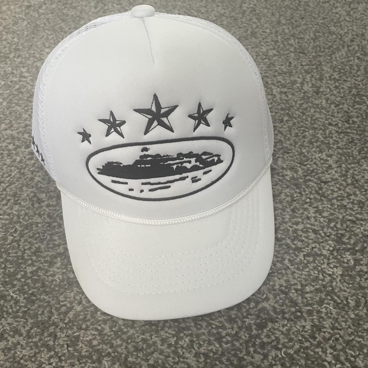 Corteiz 5 STARZ ALCATRAZ TRUCKER-WHITE 5th... - Depop