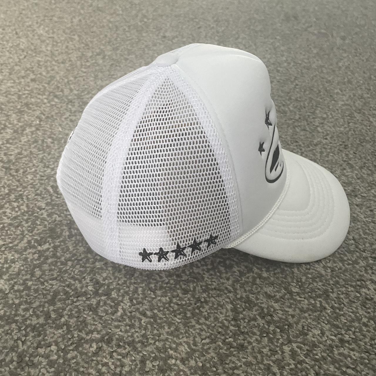 Corteiz 5 STARZ ALCATRAZ TRUCKER-WHITE 5th... - Depop
