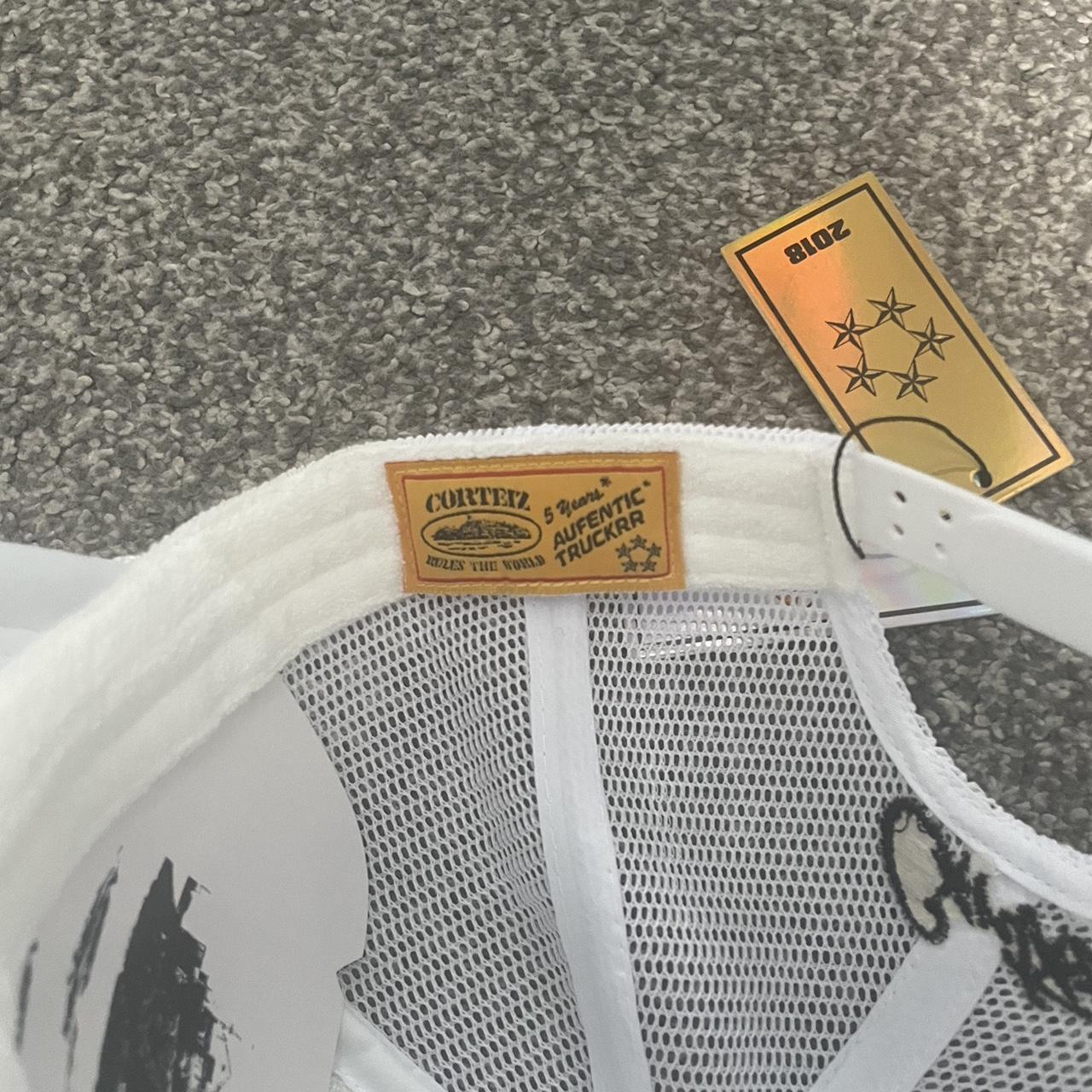 Corteiz 5 STARZ ALCATRAZ TRUCKER-WHITE 5th... - Depop