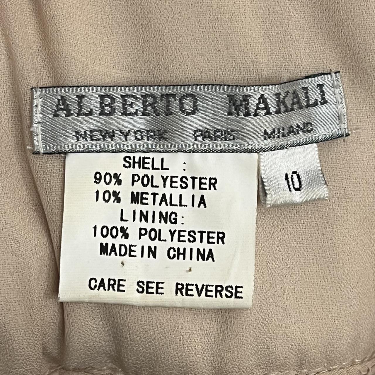 Vintage Alberto Makali peach dress 🍑 Size 10 Lots... - Depop