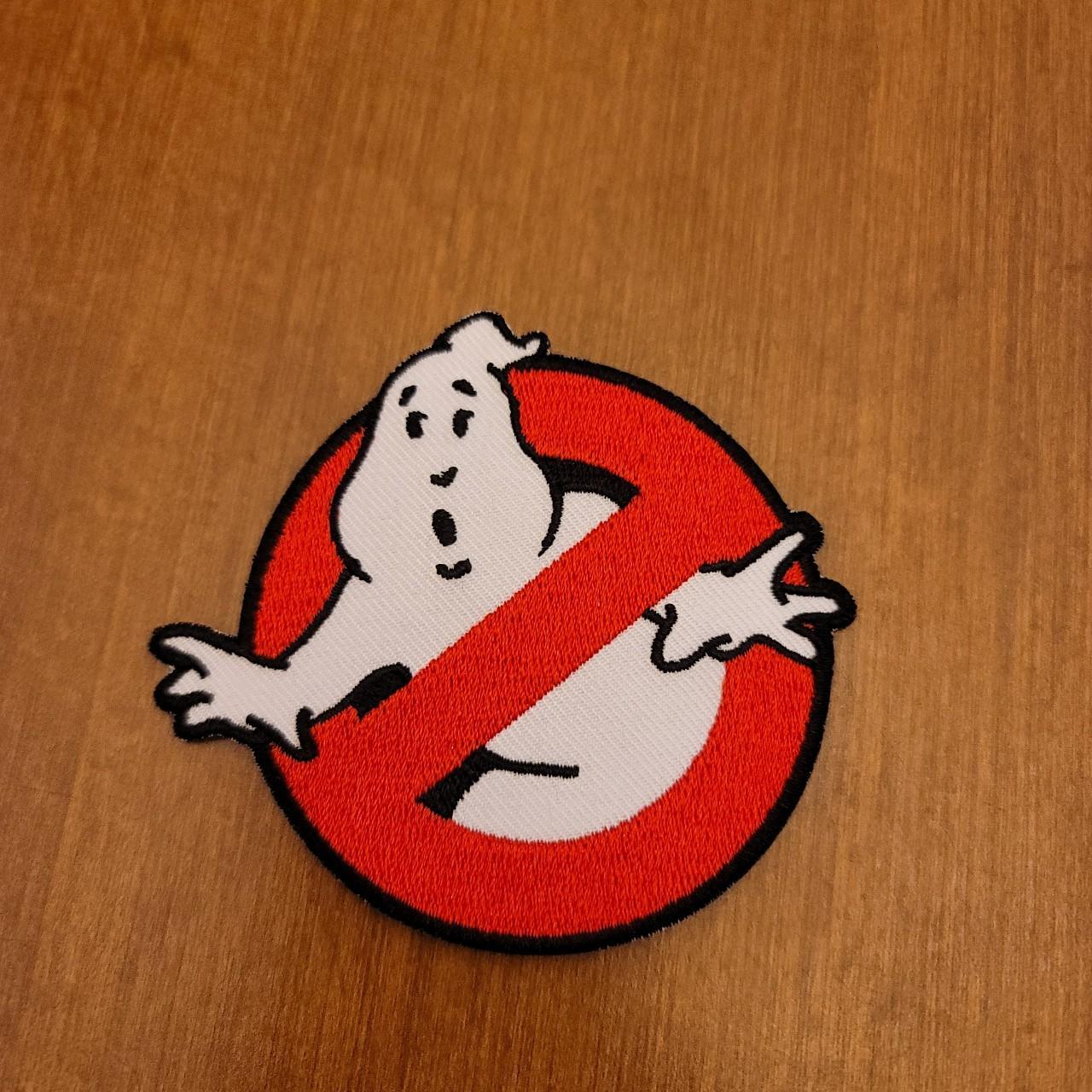 embroidered Ghostbusters iron on patch. 3.5"×3".... - Depop