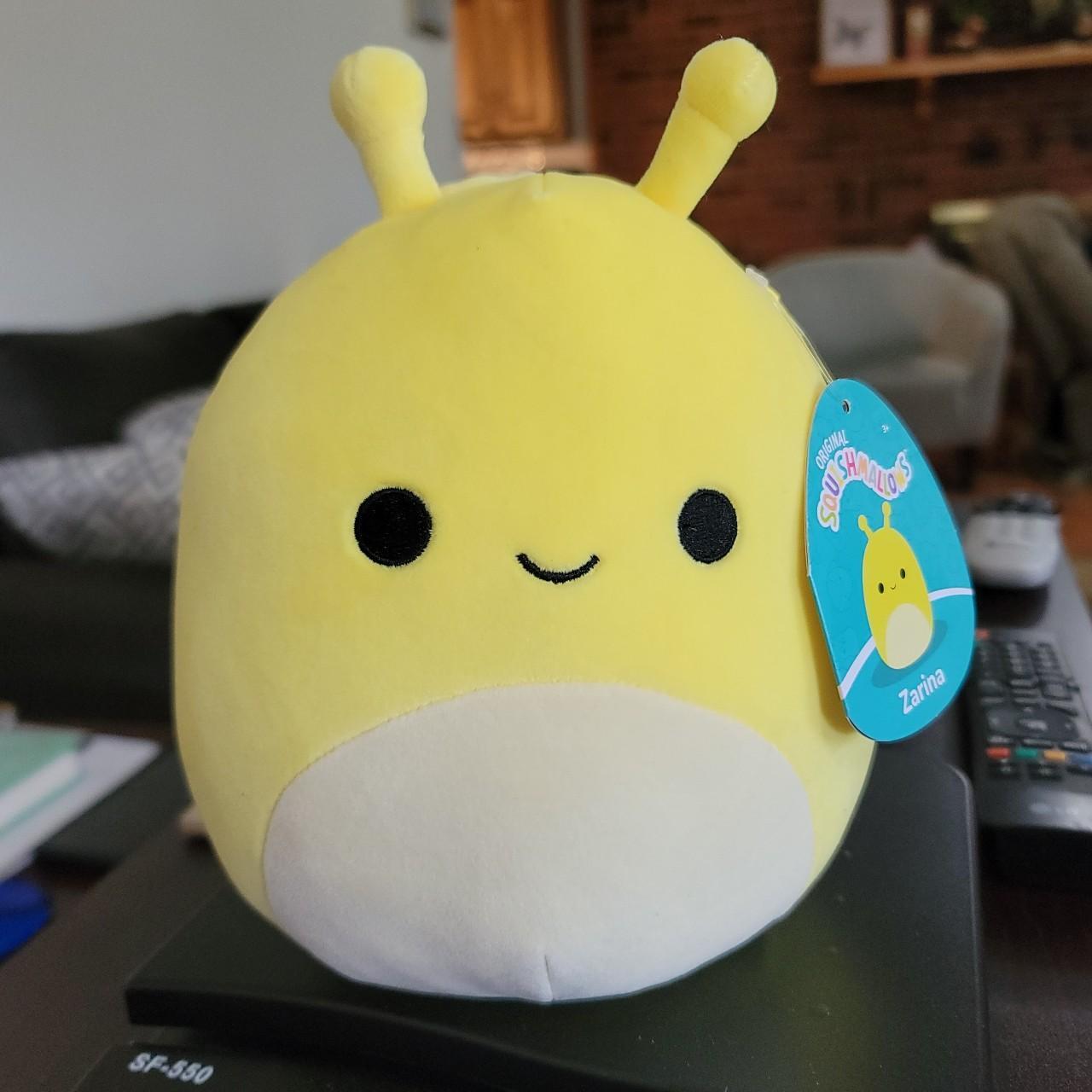 Zarina the alien/slug Squishmallow. 8". brand... - Depop