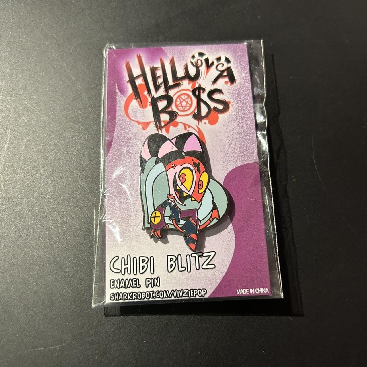 Chibi Blitz pin. Originally purchased from the... - Depop