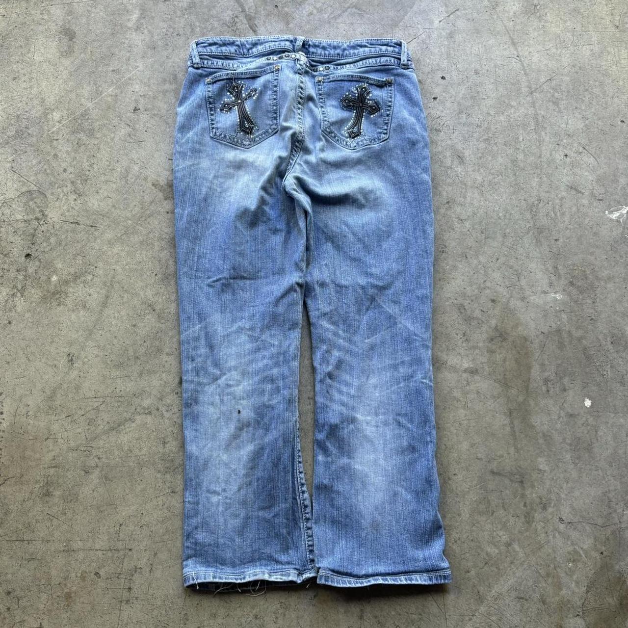 Y2k Cross pants - - tag... - Depop