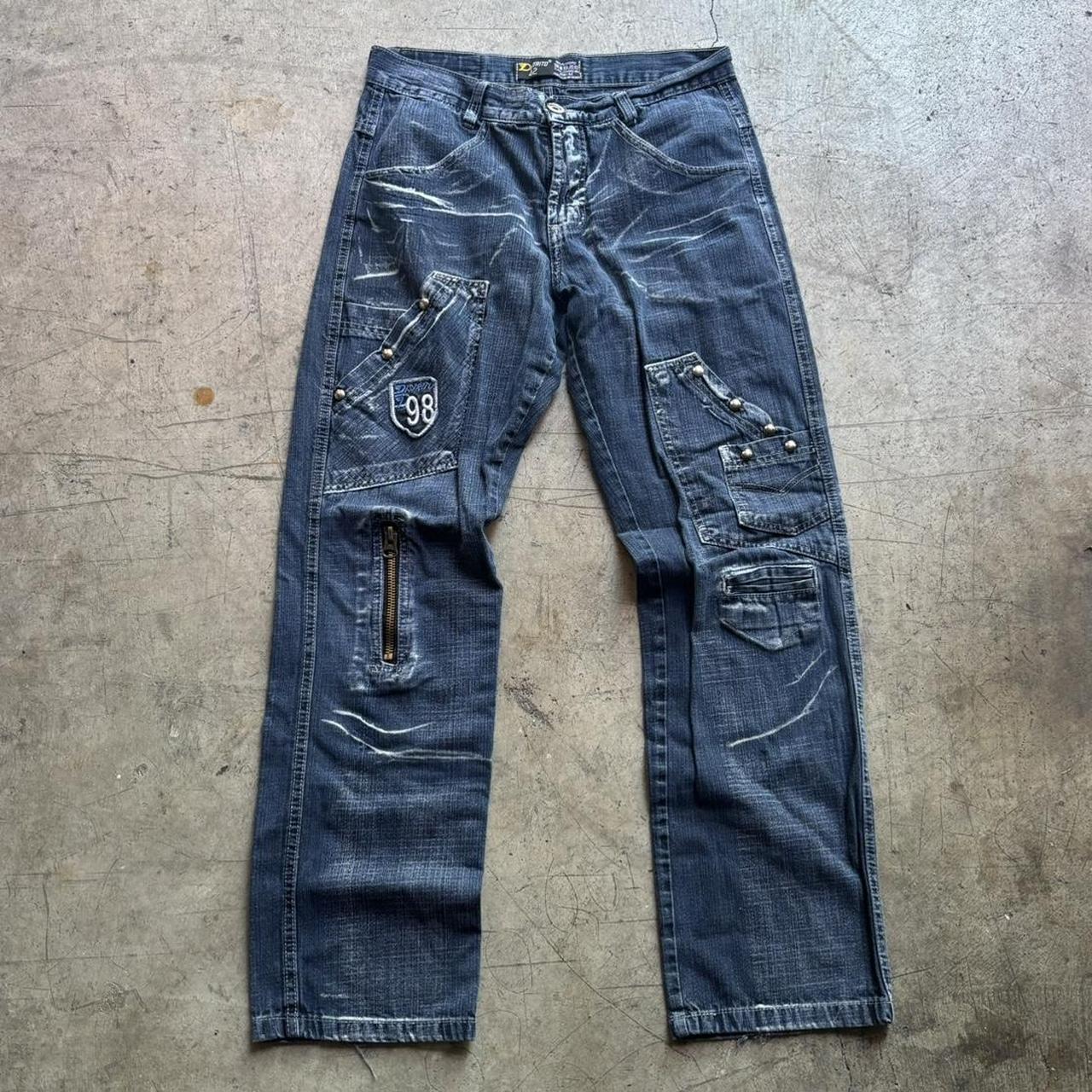 Distro Denim jeans - -Size 42 measurements... - Depop