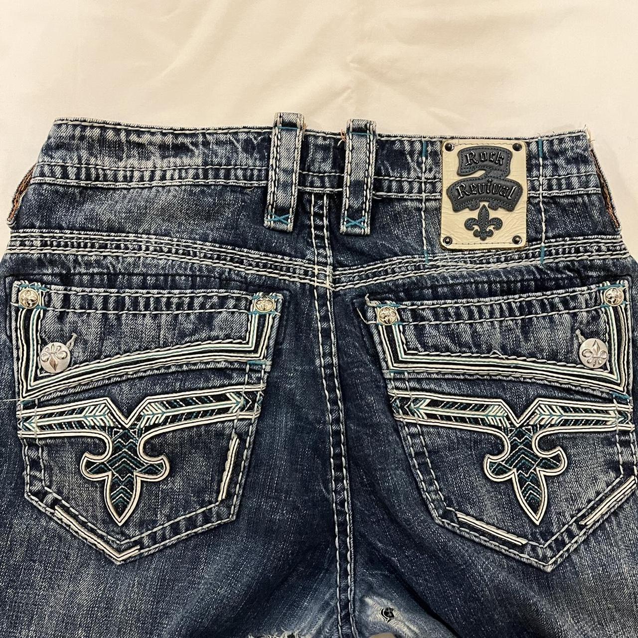 ROCK REVIVAL MENS 33 JEANS ‼️ Hawt rock revival... - Depop
