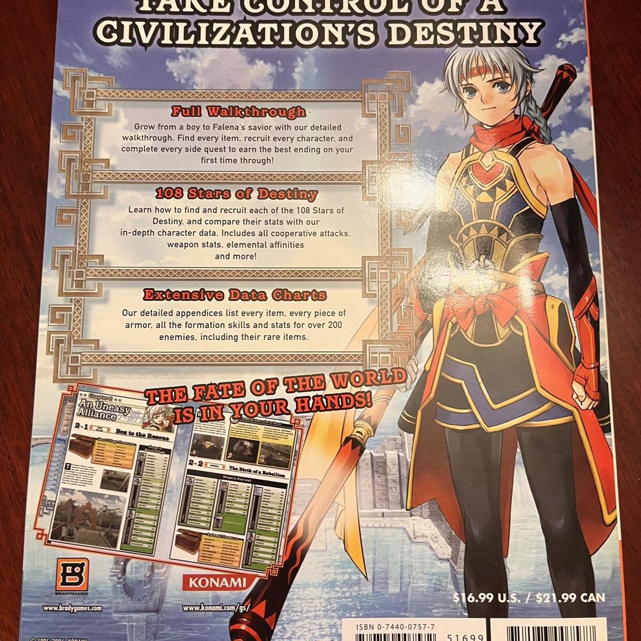 Radiata Stories walkthrough guide Original book-... - Depop