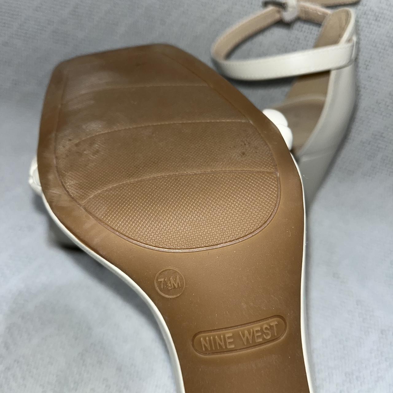 Nine West Women's Cream Courts | Depop