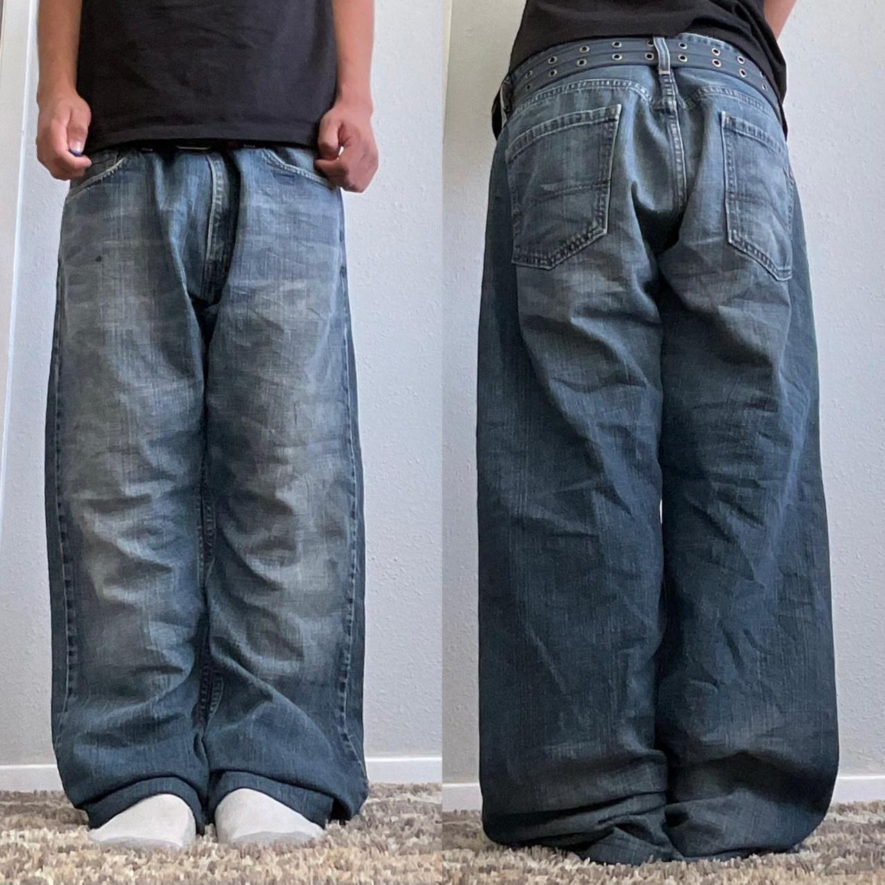 Baggy Authentics Signature jeans Size 38x32 Leg... | Depop